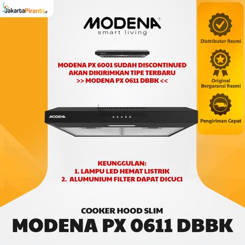 Promo Exhaust / Cooker Hood Slim Modena Px 6001 60 Cm Garansi Resmi ...