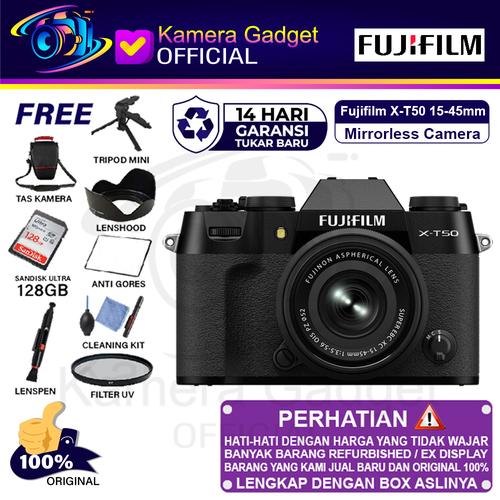 Promo Fujifilm X-T50 kit 15-45mm Mirrorless Camera Fuji XT50 XT 50 kit ...