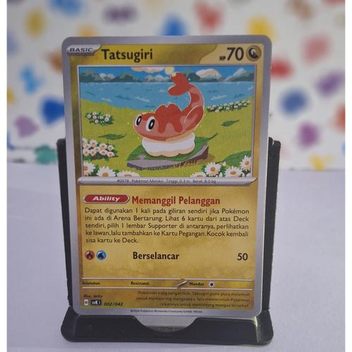 Jual Tatsugiri - Svk 002/042 - Pokemon Basic TCG Ori Indonesia Box Boks Konstruksi Deck ...