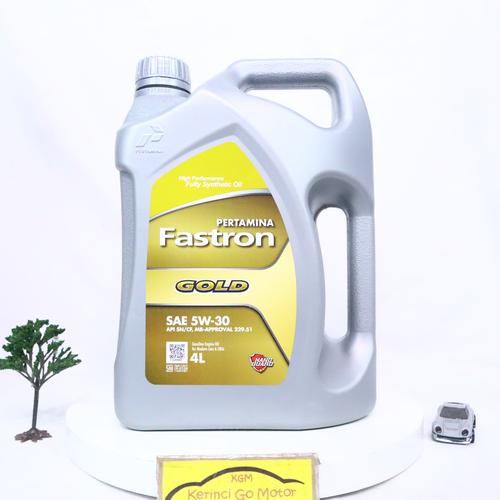 Jual OLI FASTRON GOLD 5W-30 4L PERTAMINA - OLI MOBIL FASTRON GOLD 5W-30 ...