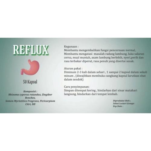 Jual Reflux 40 caps pencernaan - Jakarta Timur - Holistik Jkt | Tokopedia