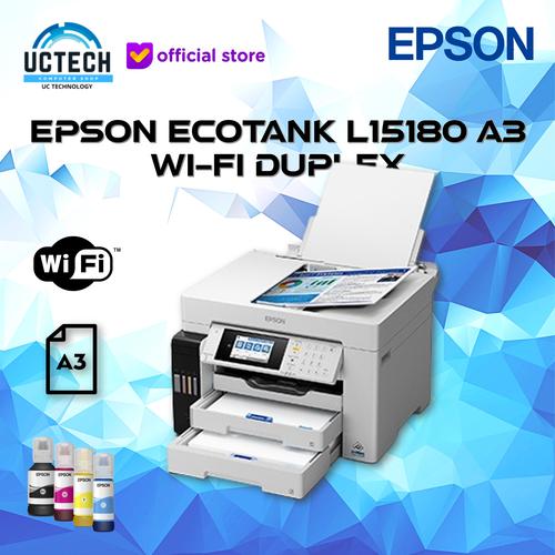 Promo Epson EcoTank L15180 A3 Wi-Fi Duplex Multi-Function Ink Tank ...