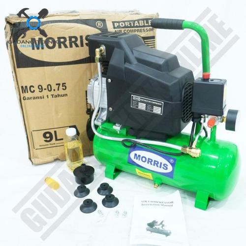 Jual ** Kompresor Angin Mini Portabel Kapasitas 9 Liter 0.75 Hp MC9-0. ...