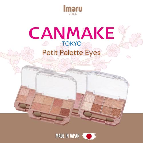 Jual CANMAKE Petit Palette Eyes - Pallet Eyeshadow mewah 8 warna Matte, Pearl & Glitter ...