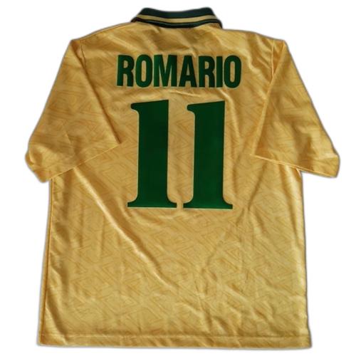 Jual Romario #11 Brazil Home 1991/1992 Timnas Brasil 91/92 CBF Original ...