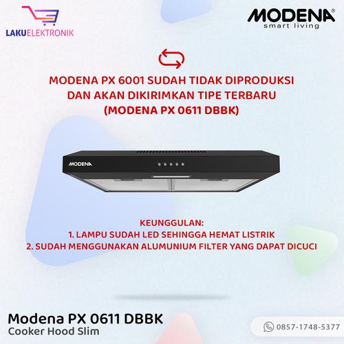 Promo Cooker Hood MODENA PX 6001 - Slim Hood Modena - PX 0611 DBBK ...