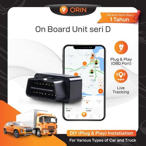 Promo ORIN OBU D - GPS Tracker Mobil Alat Pelacak Mini Tracking Tanpa ...