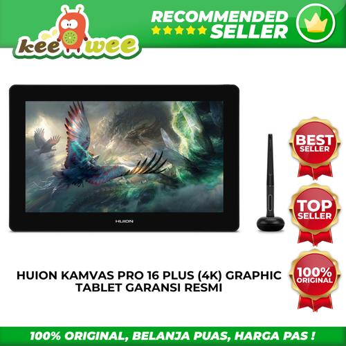 Jual Huion Kamvas Pro 16 Plus (4K) Graphic Tablet Garansi resmi - Kota ...