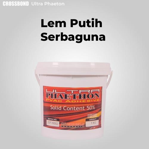 Jual Lem Batu Alam dan Kayu Ultra Phaeton 1 kg Plamir Putih High ...
