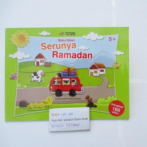 Jual Buku Stiker Serunya Ramadan Aktivitas Menempel 160 sticker ...