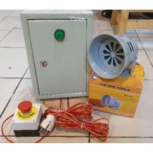 Jual SIRENE FIRE ALARM MS 290 PAKAI BOX PANEL DAN LAMP SIRENE DARURAT ...