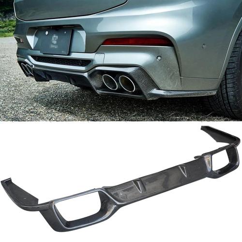 Jual Carbon Fiber Diffuser Rear Bumper Chin Lip Spoiler Splitters For ...