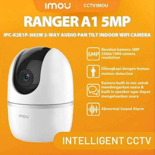 Jual IMOU Ranger A1 5MP Ip Camera Indoor - 360 Two Way Talk Night ...