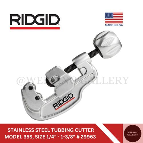 Jual Ridgid Stainless Steel Tubing Cutters 35S Ridgid 29963 Original ...