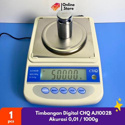 Jual Timbangan air Digital CHQ AJ1002B 1000gr/1kg (akurasi 0.01) - Kota ...