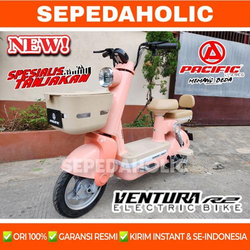 Jual Sepeda Listrik PACIFIC VENTURA R2 600 Watt Electric E Bike - Cream ...
