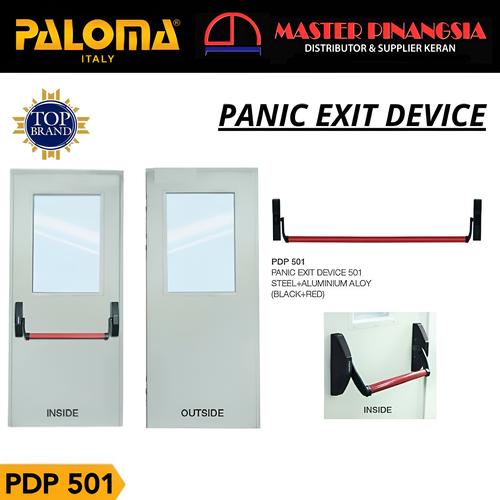 Jual Panic Exit Device PALOMA PDP 501 Handle Pintu Darurat Emergency ...
