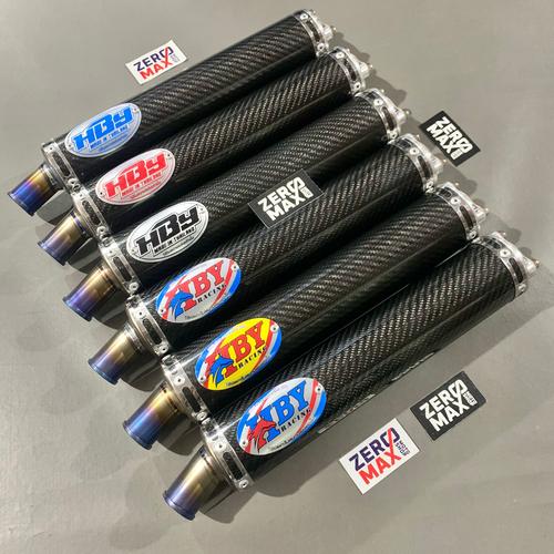 Jual Silencer Knalpot 2 Tak 2Tak 2T HBY Carbon Ninja 150RR 150R 150SS ...