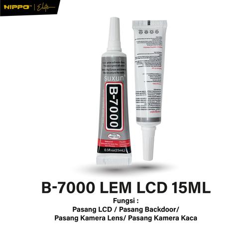 Promo HIPPO LEM LCD B7000 - LEM TOUCHSCREEN B-7000 15ML CAIRAN BENING - 3ML - Jakarta Pusat ...