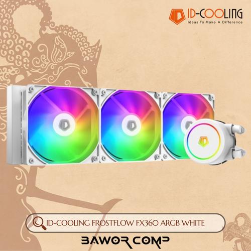 Jual ID-COOLING FROSTFLOW FX360 ARGB White | AIO CPU Liquid Water ...