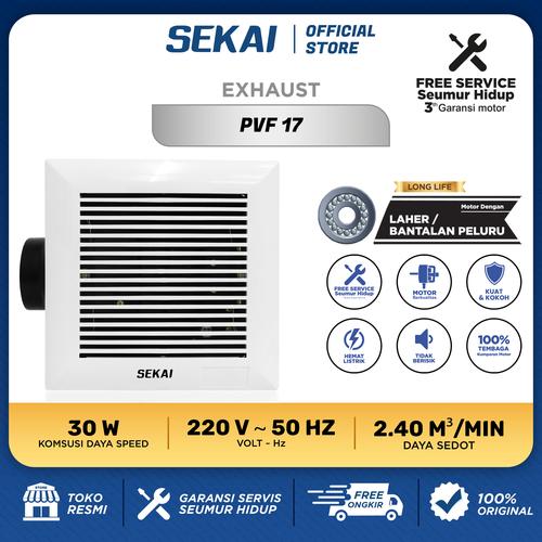 Promo Sekai Kipas Angin Dak Exhaust Ventilation Tipe Langit-Langit PVF 17 - Kab. Tangerang ...