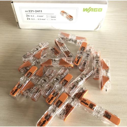 Jual WAGO 221-2411 Konektor Kabel Spring ORI 100% 1 pack : 60pc ...