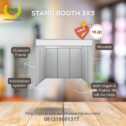 Jual Ready stok stand booth 3x3 booth pameran stand booth pameran ...