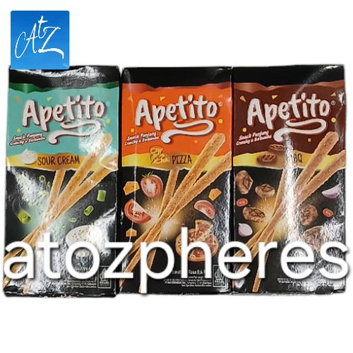 Jual Biskuit stik panjang rasa barbekiu krim asam halal MUI Apetito ...