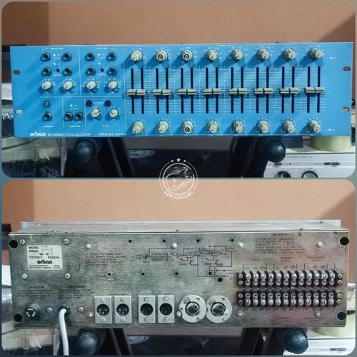 Jual Orban Model 674A Stereo Parametic Equalizer Mastering Recording ...