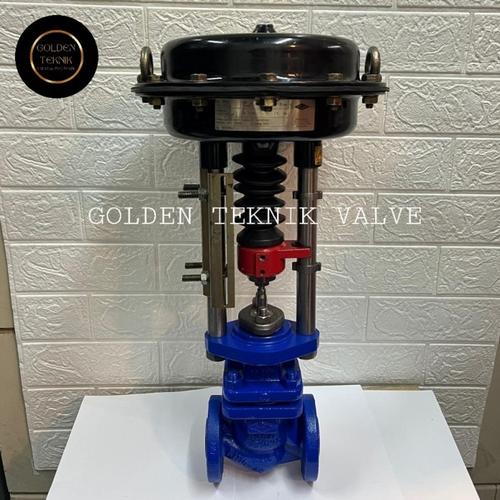 Jual FLOW CONTROL VALVE ARI FABA ARMATUREN 1" INCH FLANGE PN16 CONTROL ...