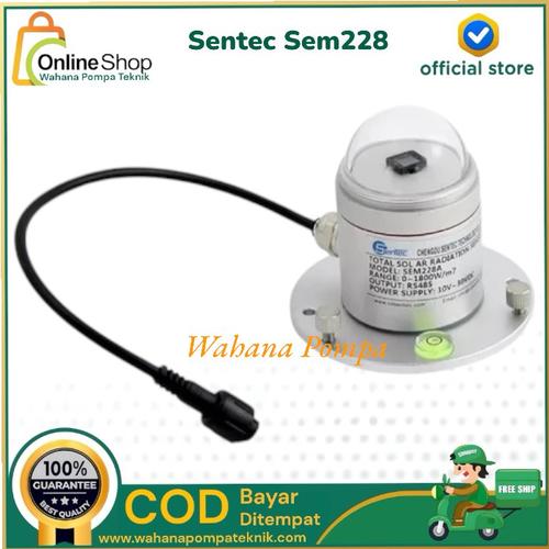 Jual Sentec sem228 solar light radiation meter 4-20mA silicone pyranometer - Jakarta Barat ...