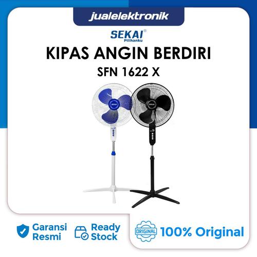 Promo Sekai Kipas Angin Berdiri SFN1622X - Stand Fan 16 inch 50 Watt ...