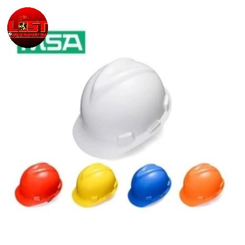 Jual HELM SAFETY PROYEK / SAFETY HELMET MSA V-GARD INNER BIASA ORIGINAL ...