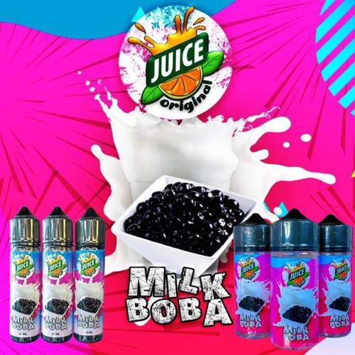 Promo ORIGINAL JU IC E MILK BOBA 60ML & 100ML FB ENAK TERMURAH ZEHRONIK ...