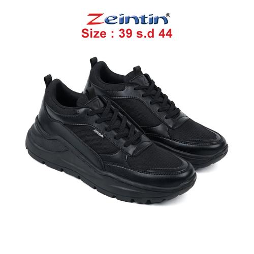 Jual Zeintin - Sepatu Sneakers Sport Pria Sepatu Pria Full Black BL ...