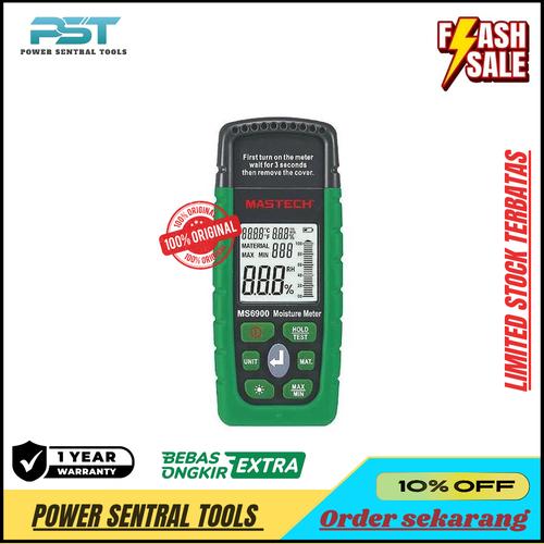 Jual Concrete Wood Moisture Meter Mastech MS6900 Beton Kayu Semen MC ...