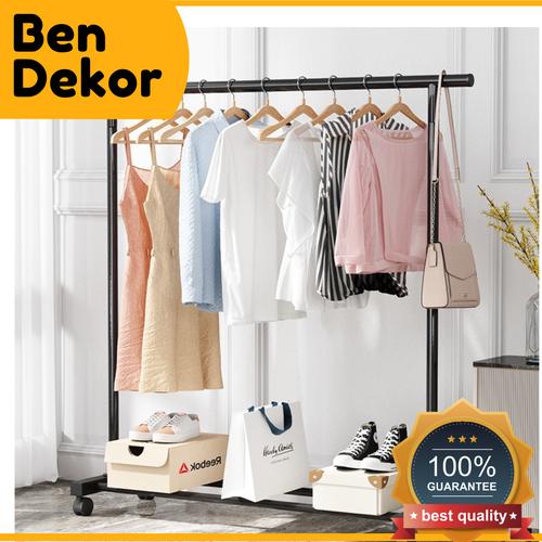 Jual Stand Hanger Jemuran Baju Besi Gawang Display Pakaian - 110 HTM ...