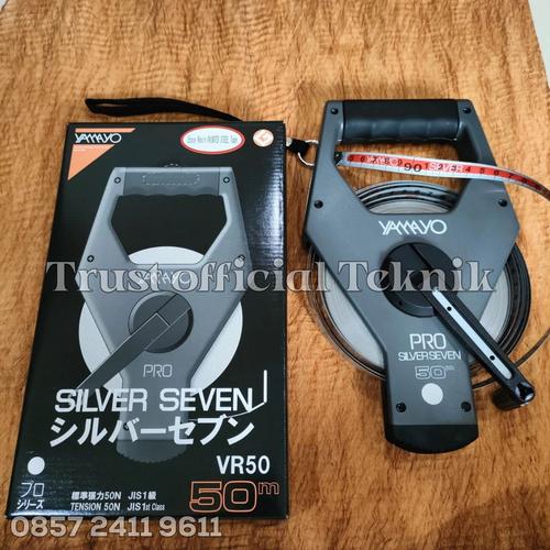 Jual Meteran Roll YAMAYO SILVER SEVEN 50M 30M Plat Baja Original Japan ...