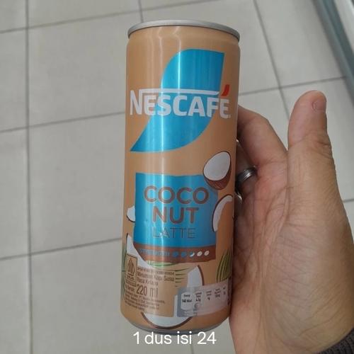 Jual Nescafe kopi susu coffee COCONUT LATTE ( 1 dus isi 24 ) rasa ...