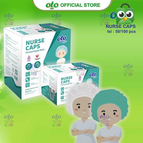 Jual Pelindung Rambut OTO Nurse Caps Hair Net - HIJAU-50 - Jakarta ...