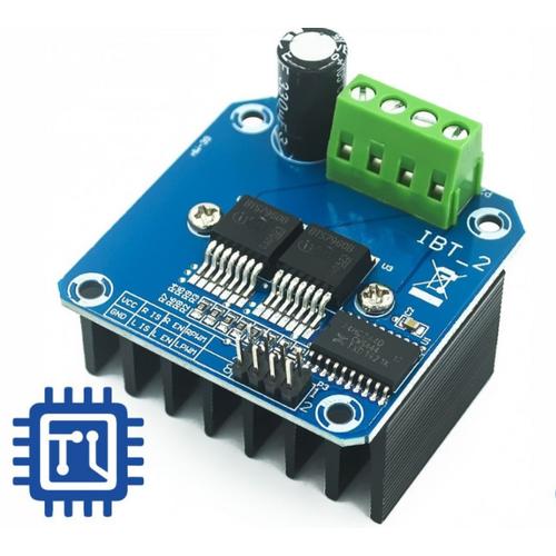 Jual BTS7960 High Current Motor Driver H-Bridge Module for Arduino BTS ...