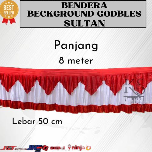 Jual BENDERA BECKGROUND REMPEL SULTAN PANJANG ( 8 METER) - Kab. Garut ...