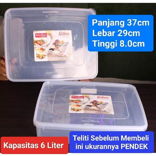 Jual tempat donat plastik box donat tempat kue diameter 37x29x8.0cm ...