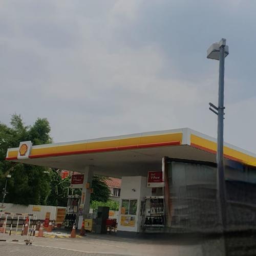 Jual Lampu Pju Pertamina / lampu pju pom bensin shell / lampu spbu ...