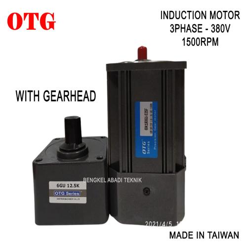 Jual OTG INDUCTION MOTOR 3PHASE 6IK140GU-S3SF / 6GU20K-60K WITH ...