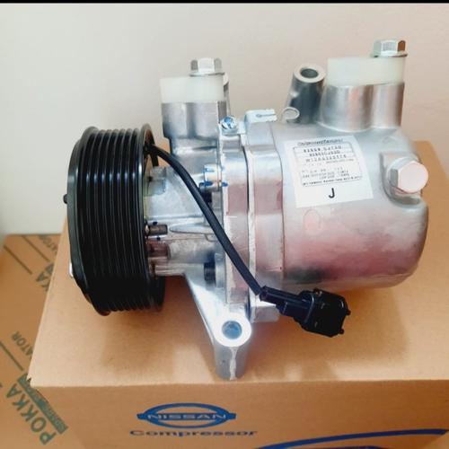 Jual compresor compressor AC mobil Nissan march OEM Nissan calsonic ...