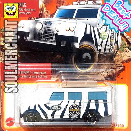 Promo MATCHBOX 1965 LAND ROVER DEFENDER GEN II 2022 LORENG ZEBRA ...