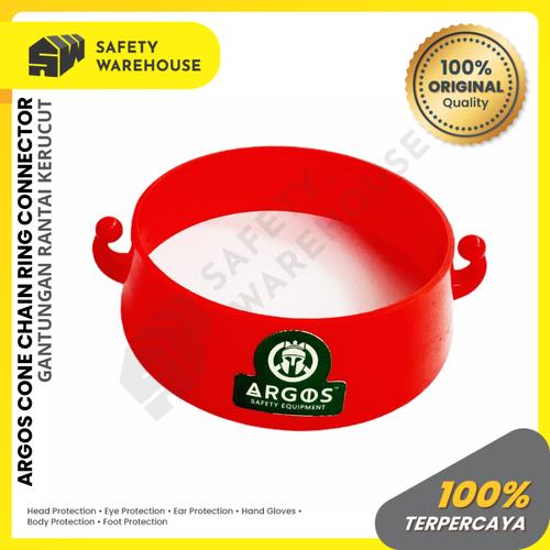 Jual Argos Cone Chain Ring Connector / Gantungan Rantai Kerucut Merah ...