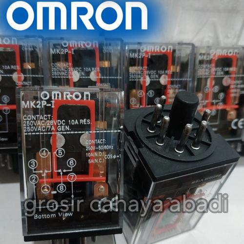 Jual relay omronn 220vac original 10A 8 kaki/relay omronn/relay mk2p 220vac - Jakarta Barat ...