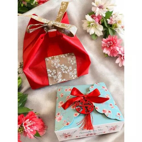 Jual Tas spunbond kemasan dus box kotak packaging kue puding Sakura ...